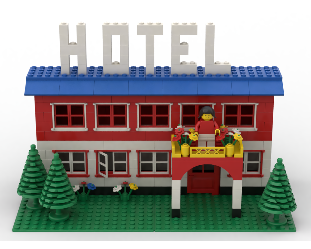 LEGO Set 226-2-c200 Hotel (1981 Books > Ideas Books) | Rebrickable ...