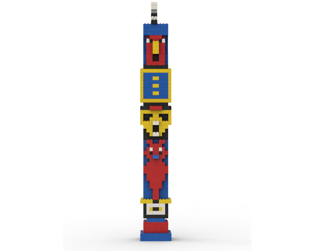 LEGO Set 226-2-c313 Totem Pole (1981 Books > Ideas Books) | Rebrickable ...