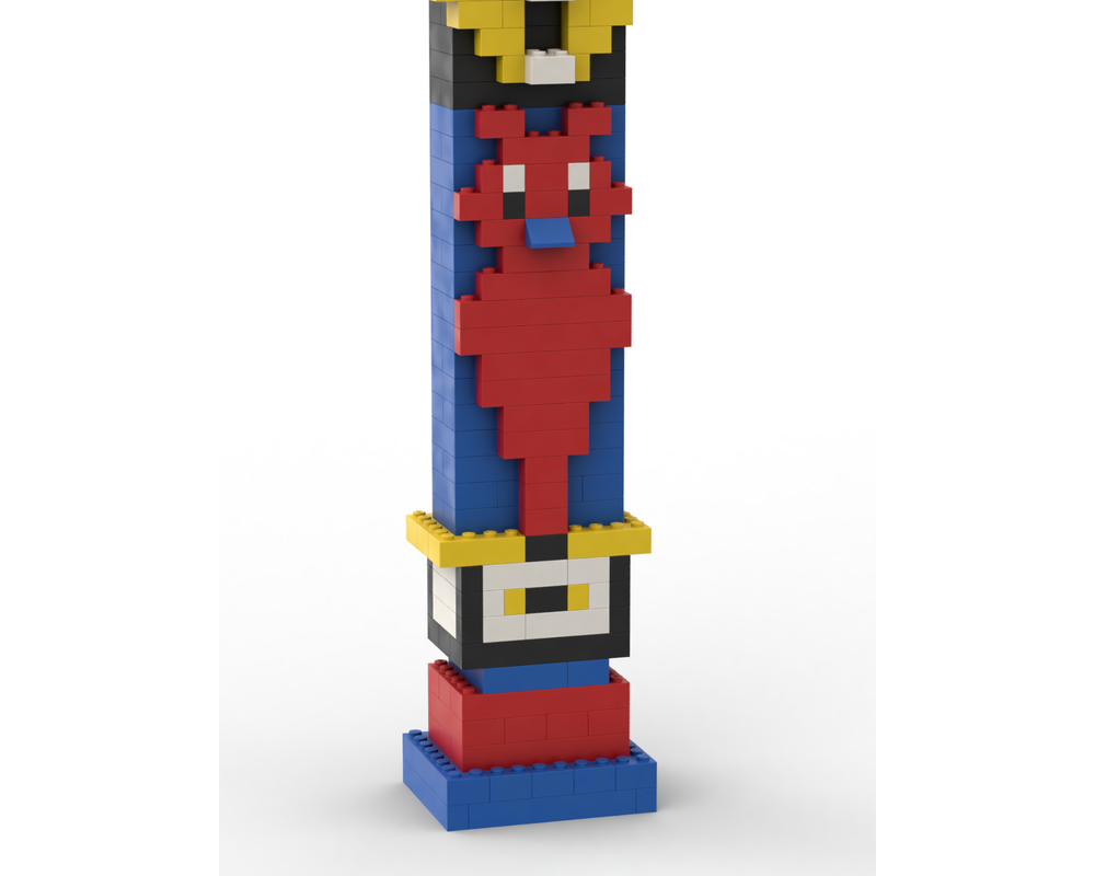 LEGO Set 226-2-c313 Totem Pole (1981 Books > Ideas Books) | Rebrickable ...