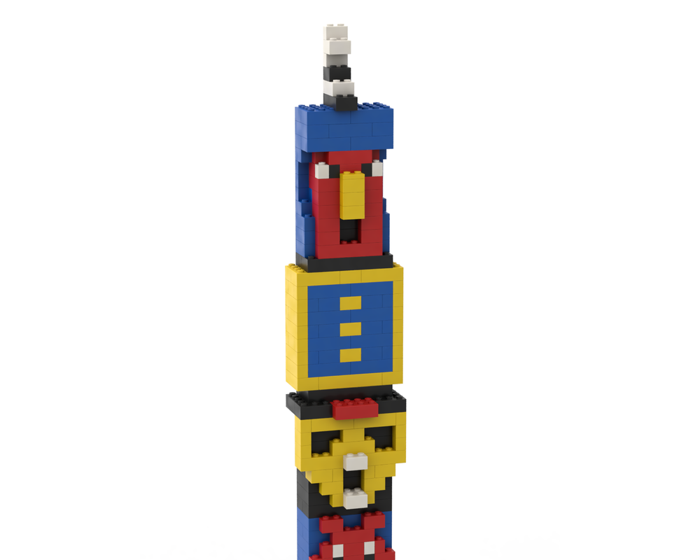 LEGO Set 226-2-c313 Totem Pole (1981 Books > Ideas Books) | Rebrickable ...