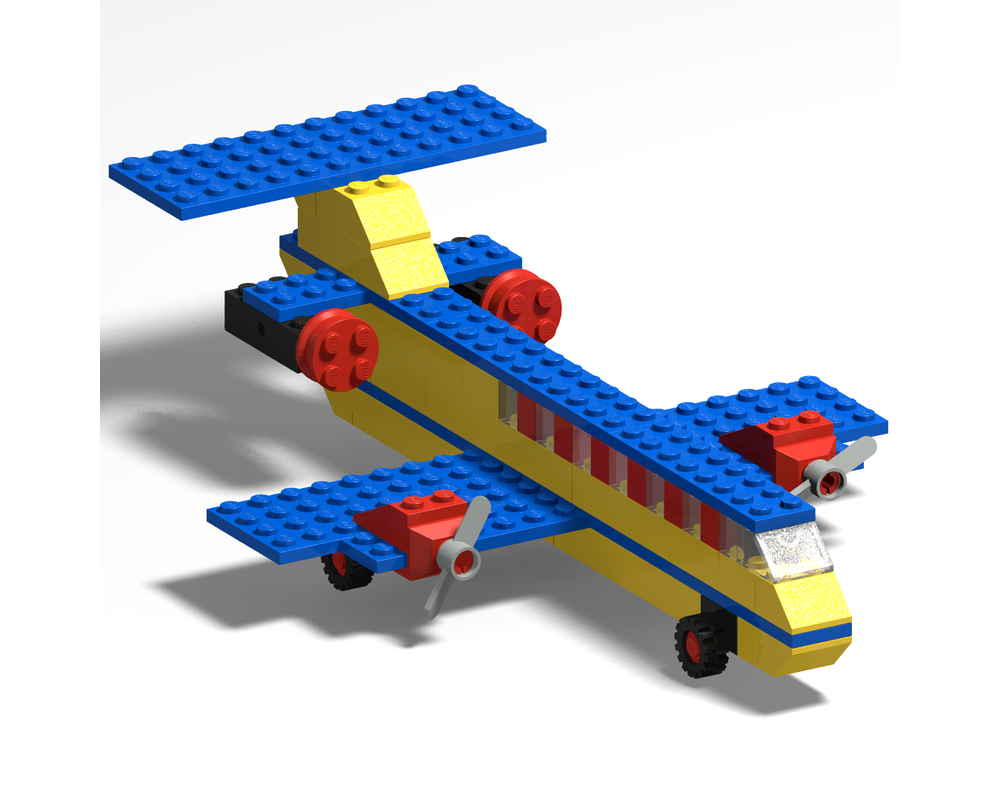 LEGO Set 226-2-c335 Airplane Big (1981 Books > Ideas Books ...