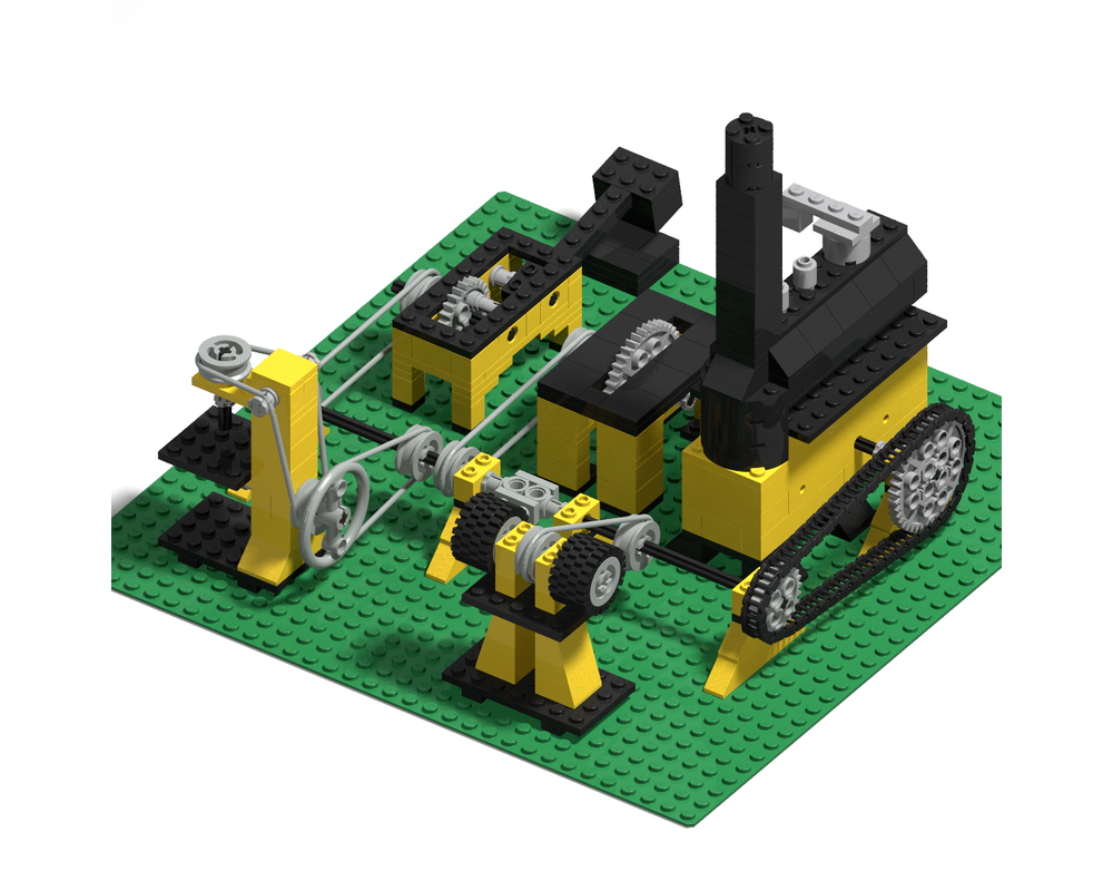 LEGO Set 226-2-c350 Steam Engine (1981 Books > Ideas Books ...