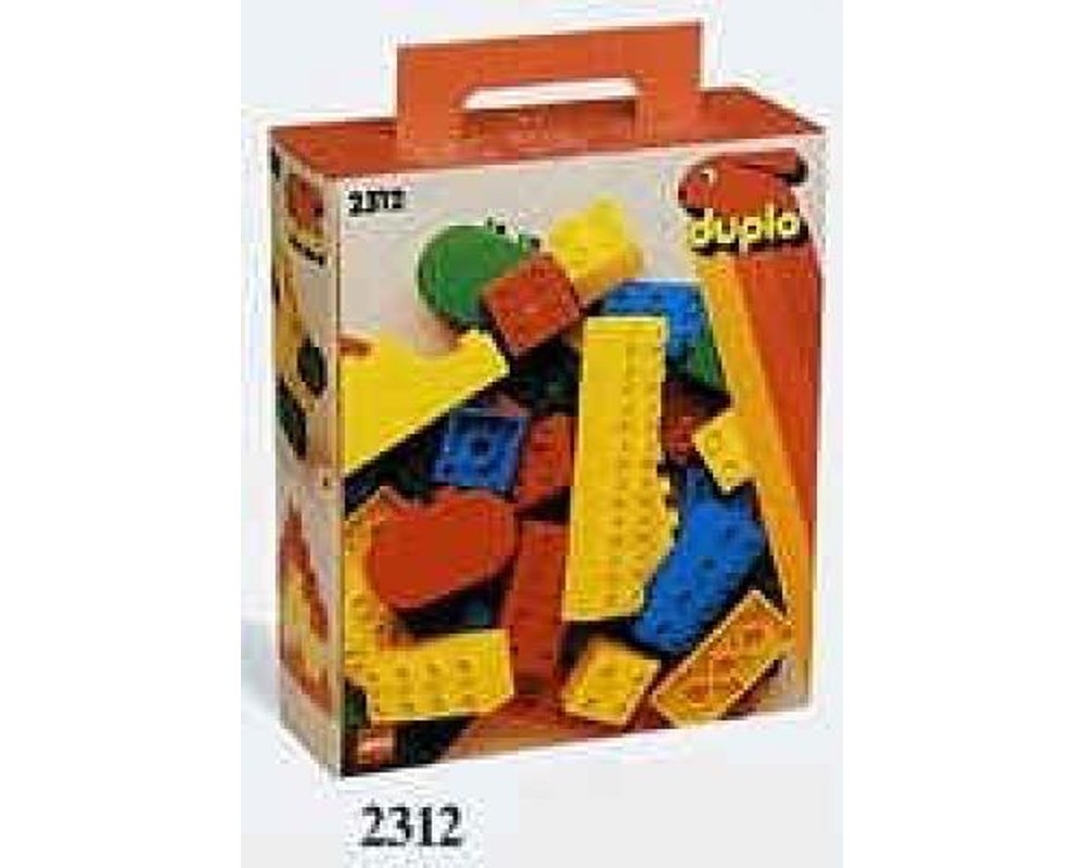 LEGO Set 2312-1 Supplementary Bricks (1987 Duplo > Basic Set ...