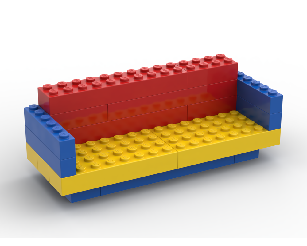 LEGO Set 238-1-c64 Couch (1960 Books > Ideas Books) | Rebrickable ...
