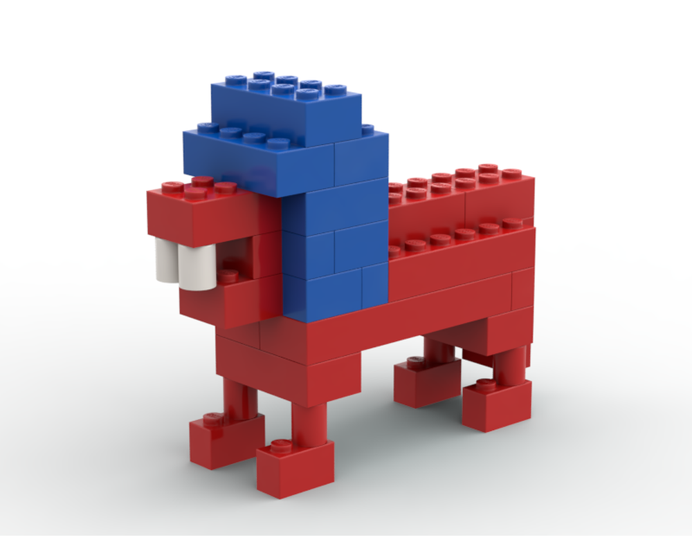 LEGO Set 238-1-c81 Lion (1960 Books > Ideas Books) | Rebrickable ...