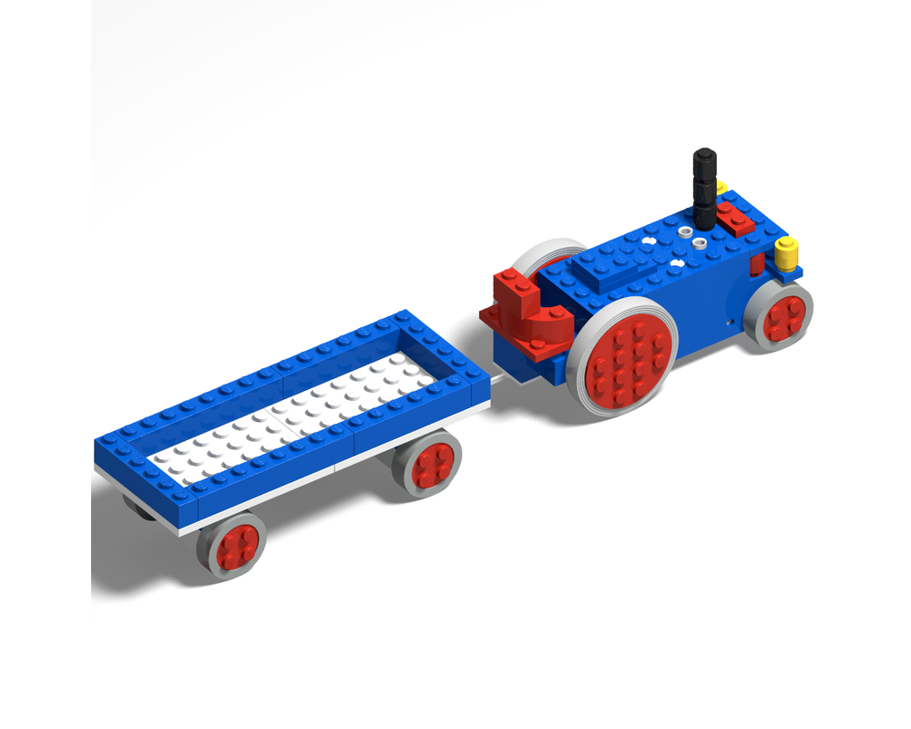 LEGO Set 238-7-c110 Electric Tractor (1966 Books > Ideas Books) | Rebrickable - Build with LEGO