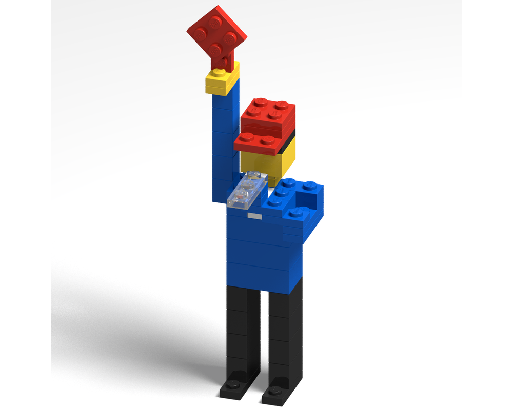 LEGO Set 238-7-c55 Train Conductor (1966 Books > Ideas Books) | Rebrickable - Build with LEGO