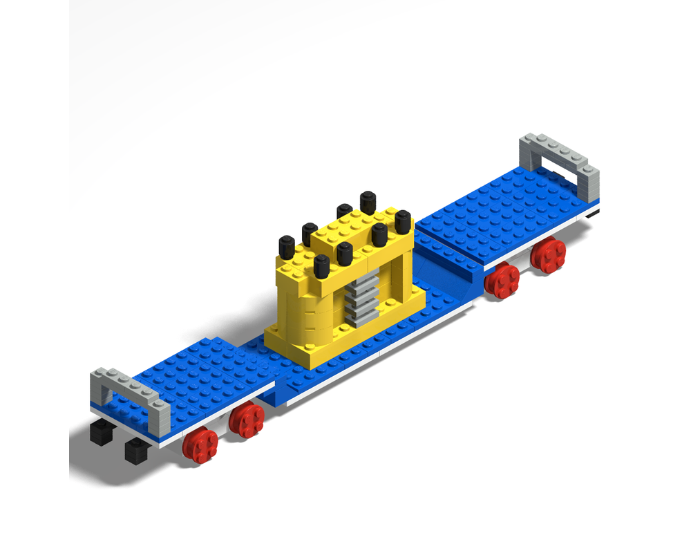 LEGO Set 238-7-c60 Train Wagon (1966 Books > Ideas Books) | Rebrickable - Build with LEGO