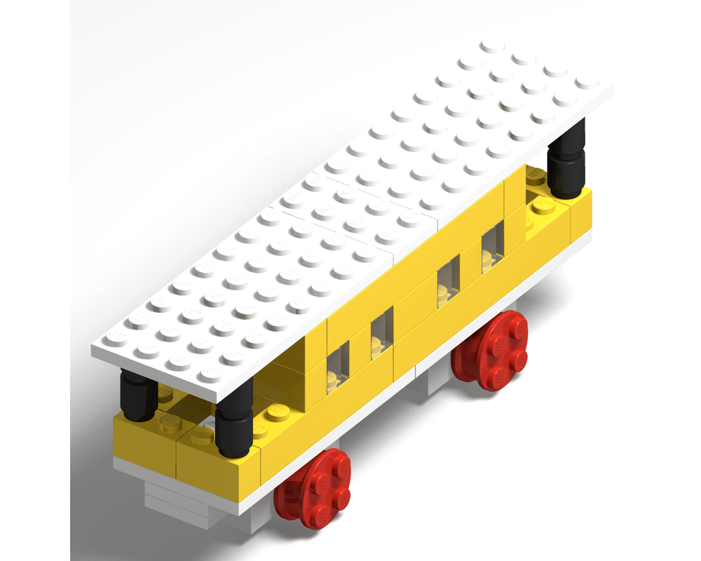 LEGO Set 238-7-c63 Train Wagon (1966 Books > Ideas Books) | Rebrickable - Build with LEGO