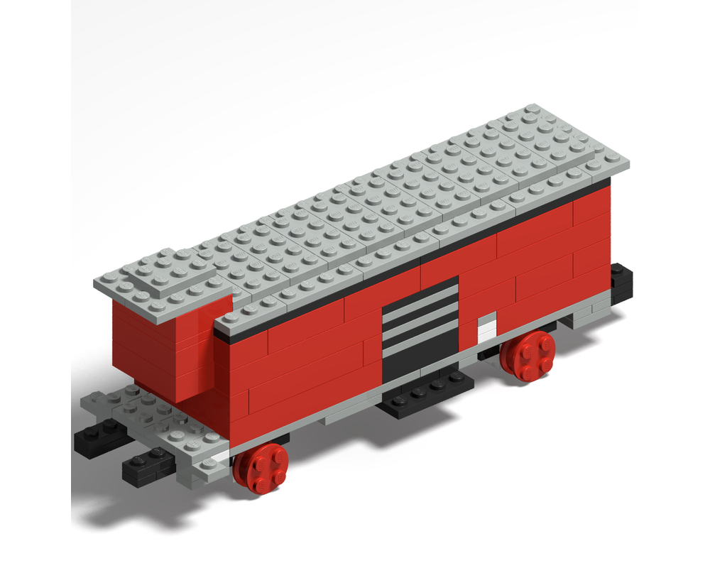 LEGO Set 238-7-c64 Train Wagon (1966 Books > Ideas Books) | Rebrickable - Build with LEGO