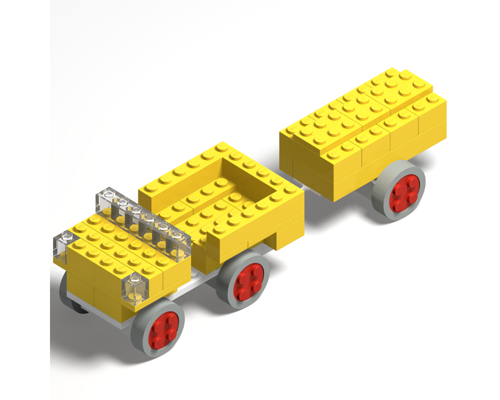 LEGO Set 238-7-c75 Luggage Trolley (1966 Books > Ideas Books ...