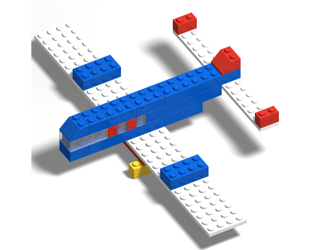 LEGO Set 238-7-c89 Plane (1966 Books > Ideas Books) | Rebrickable ...