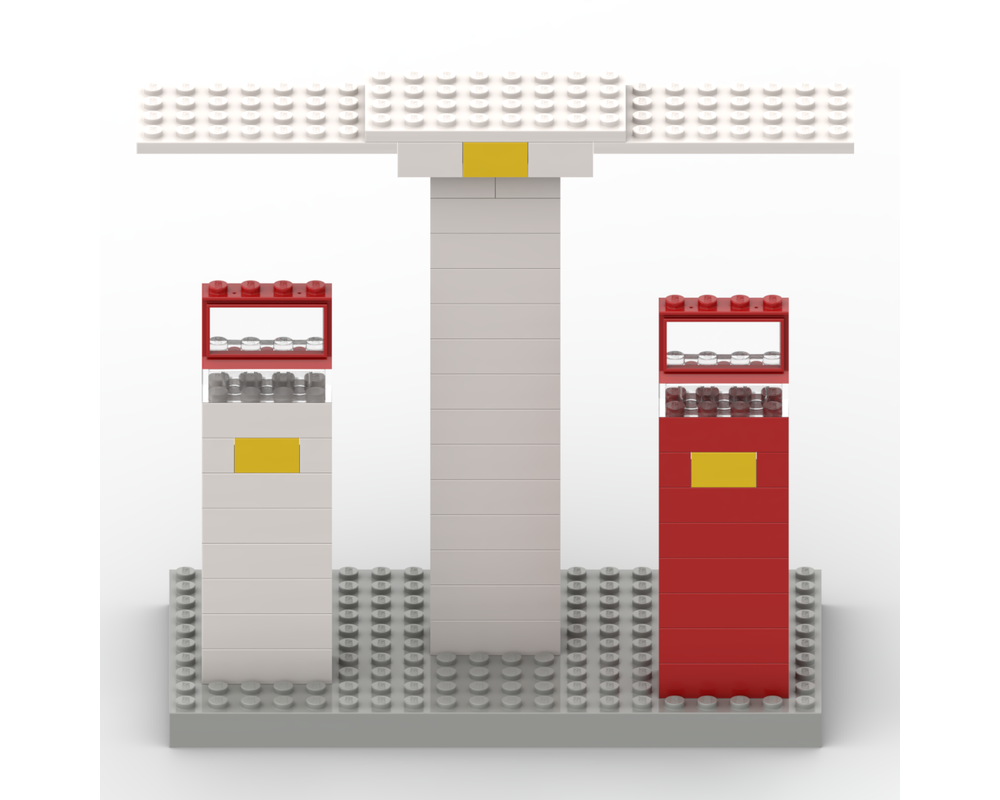 LEGO Set 239-1-c23 Fuel Station (1966 Books > Ideas Books ...