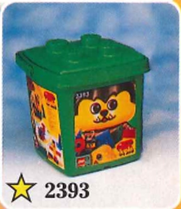 LEGO Set 2393-1 Medium Bucket (1994 Duplo > Basic Set) | Rebrickable ...