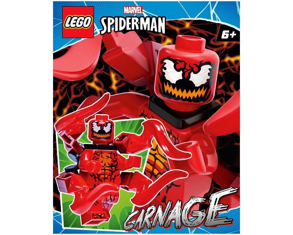 LEGO Set 242216-1 Carnage (2022 Super Heroes Marvel > Spider-Man ...