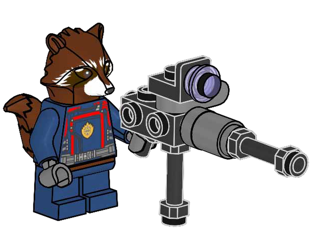 LEGO Set 242404-1 Rocket Raccoon (2024 Super Heroes Marvel > Guardians ...