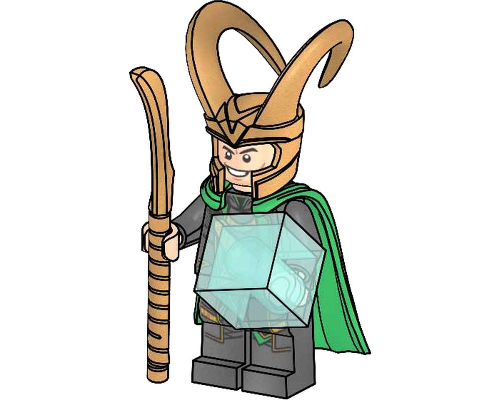 LEGO Set 242405-1 Loki (2024 Super Heroes Marvel > The Infinity Saga ...