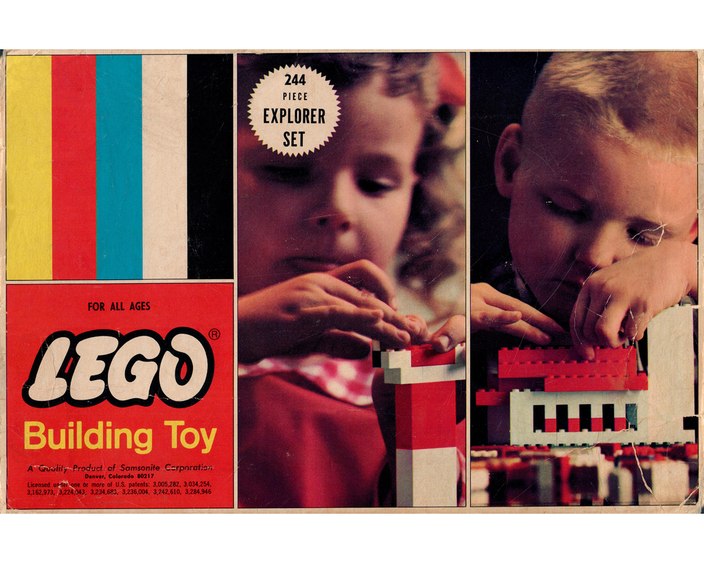 LEGO Set 244-1 Explorer Set (1967 System > Samsonite) | Rebrickable ...