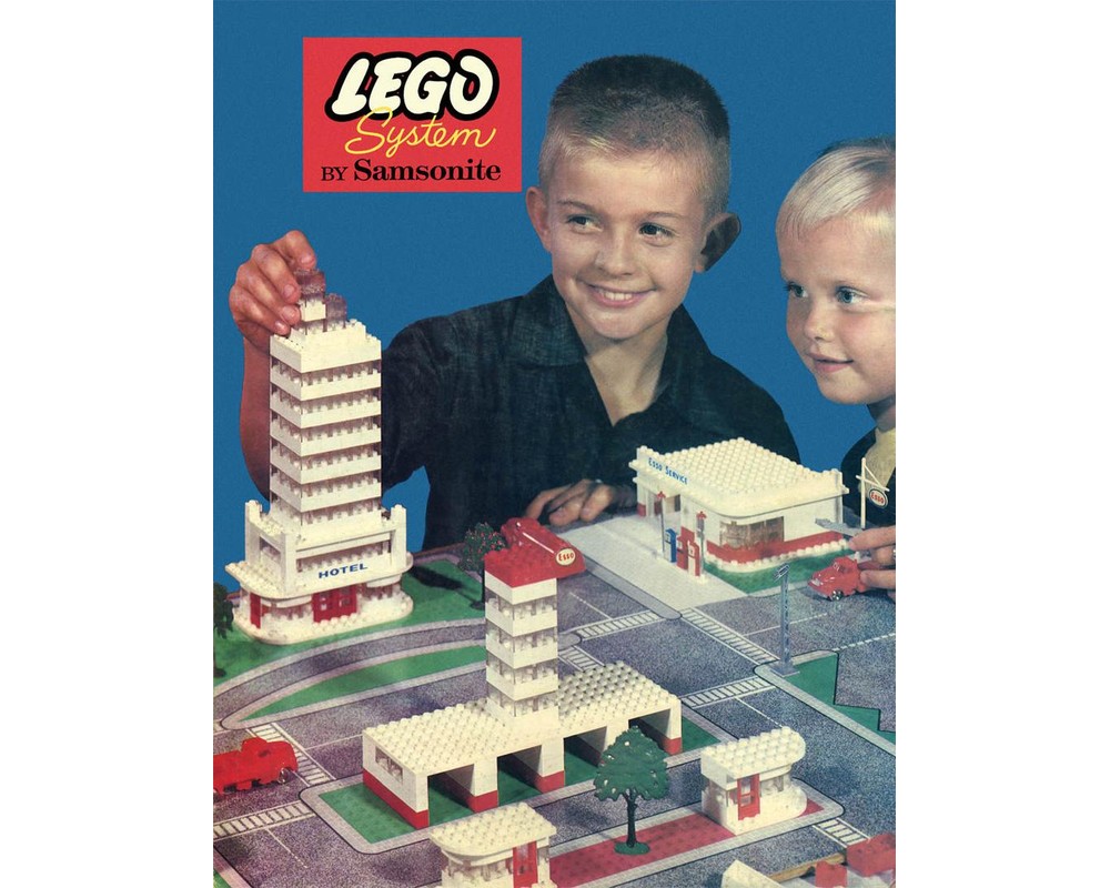 LEGO Set 246-1 Town Plan Board (1961 System > Samsonite) | Rebrickable ...
