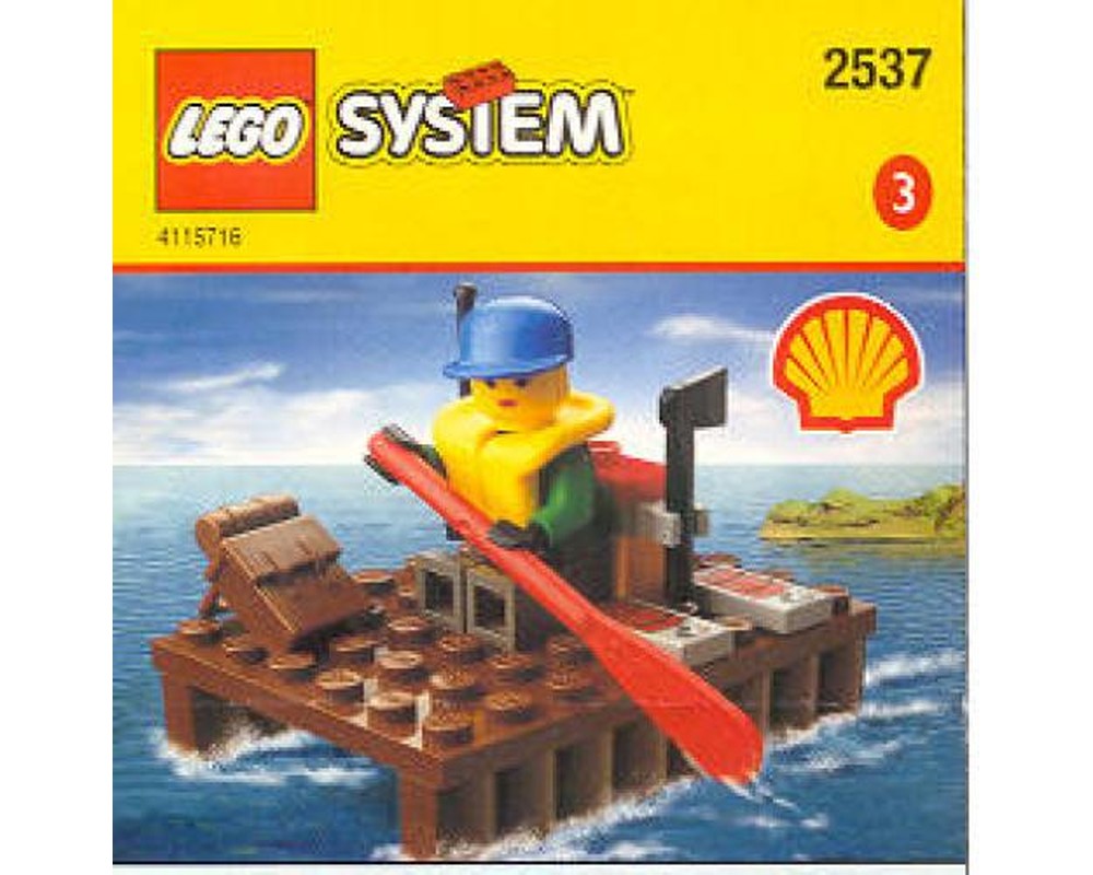 LEGO Set 2537-1 Extreme Team Raft (1998 Town > Extreme Team ...