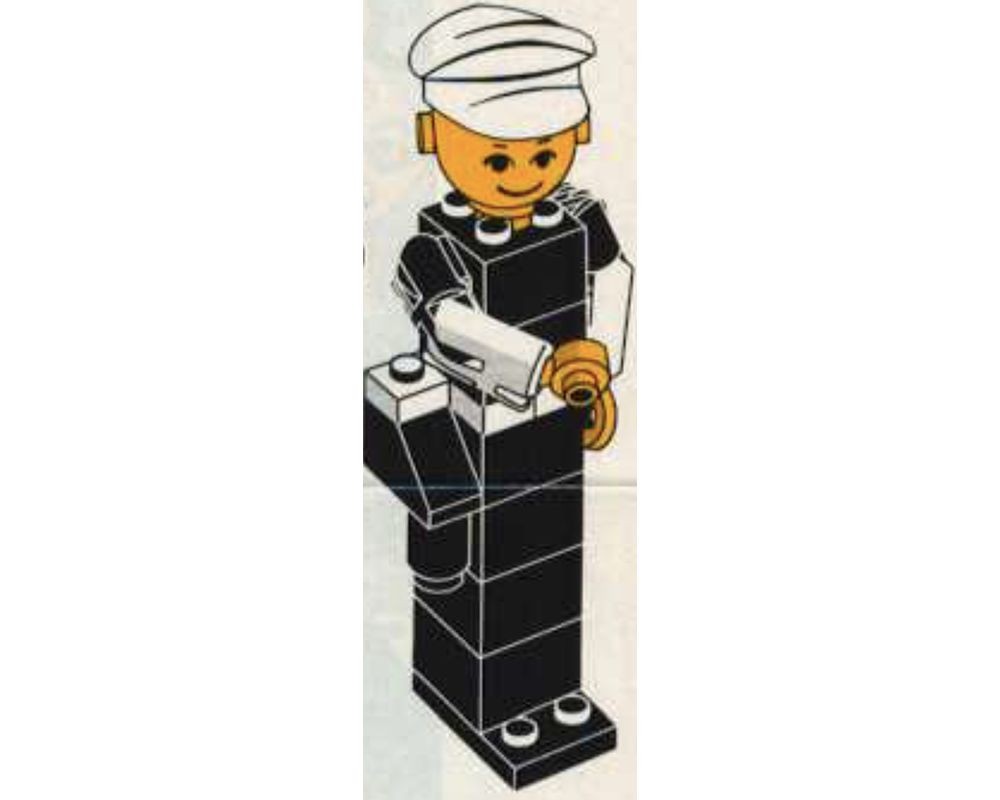 LEGO Set 256-1-s2 Policeman (1976 Building Set with People ...