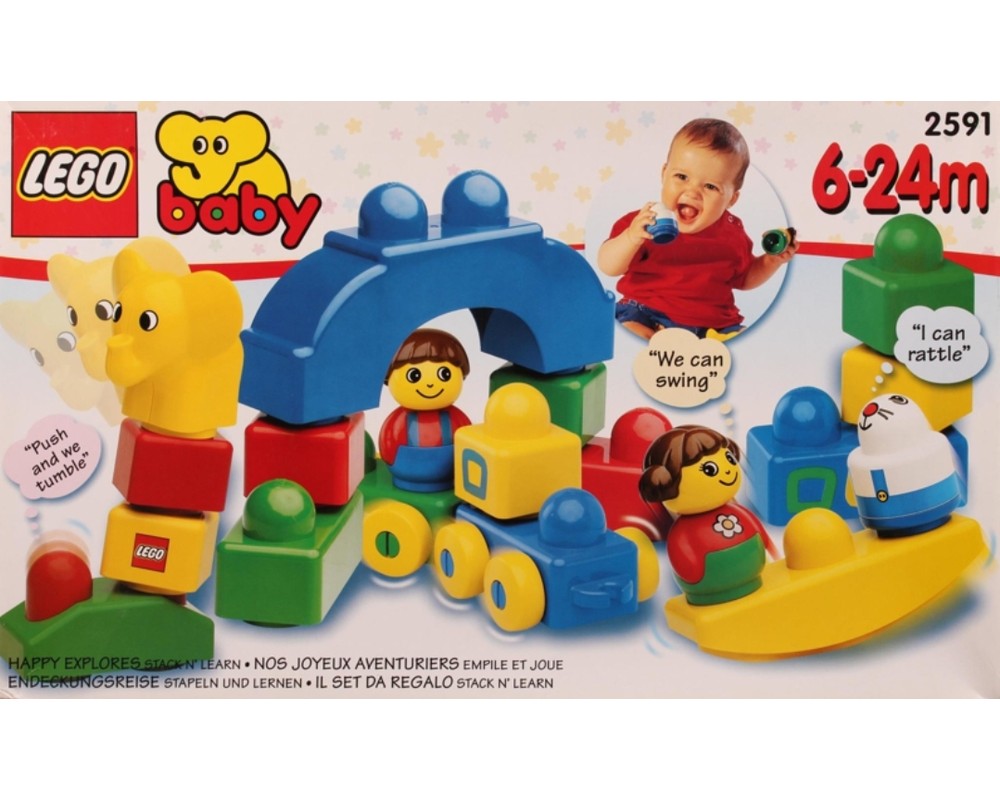 LEGO Set 2591-1 Happy Explorers Stack 'n' Learn (2000 Primo ...