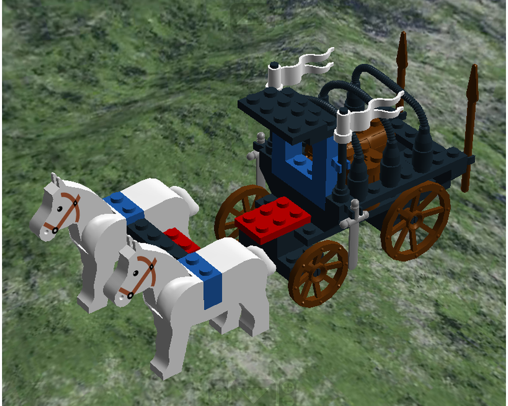 LEGO Set 260-1-c20 Carriage (1990 Books > Ideas Books) | Rebrickable ...