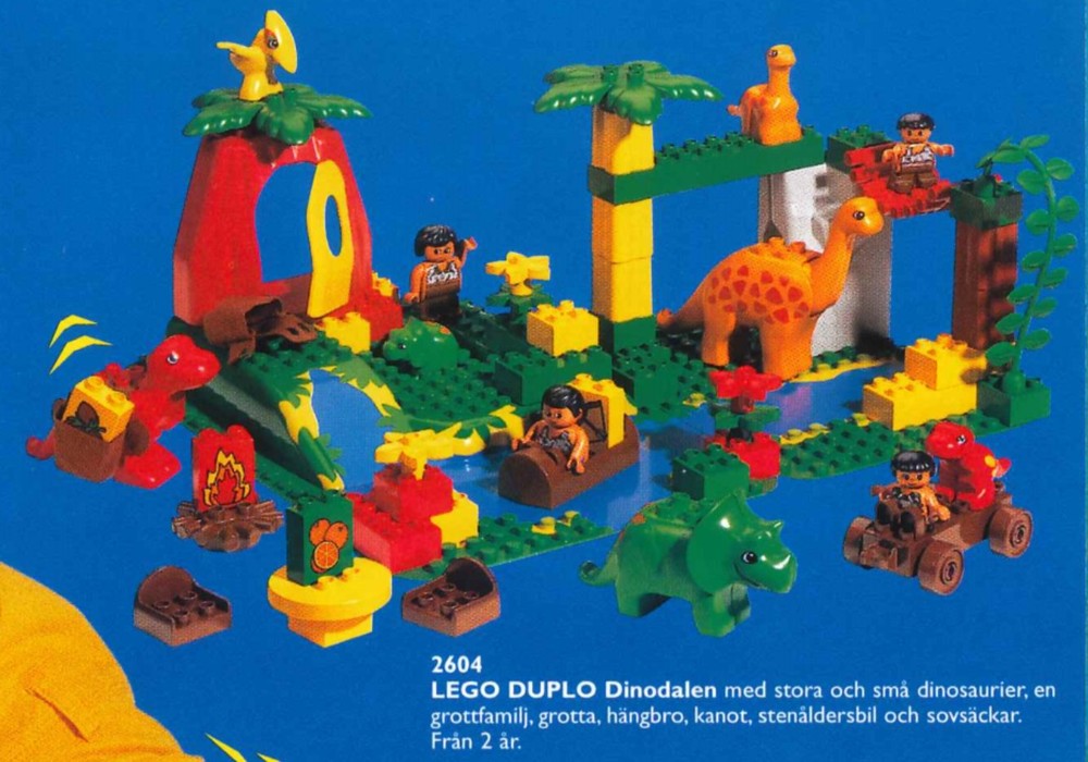 LEGO Set 2604-1 Dino World (1997 Duplo > Dino) | Rebrickable - Build ...