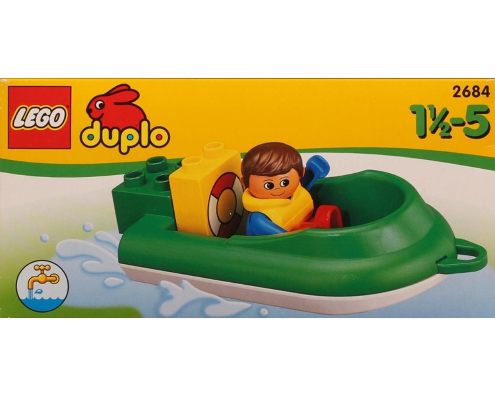 LEGO Set 2684-1 Dinghy (1997 Duplo > Town) | Rebrickable - Build with LEGO