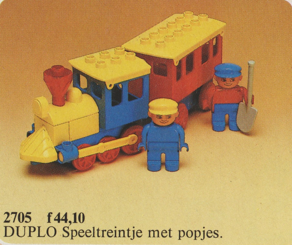LEGO 2705-1 Passenger Train (1983 Duplo > Trains) | Rebrickable - Build ...