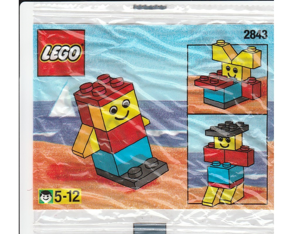 LEGO Set 2843-1 Boy (1997 Universal Building Set > Basic) | Rebrickable ...