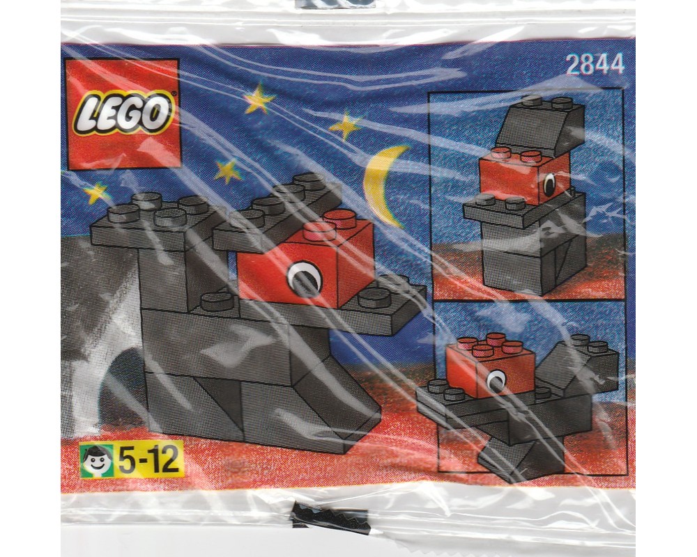 LEGO Set 2844-1 Dog (1997 Universal Building Set > Basic) | Rebrickable ...