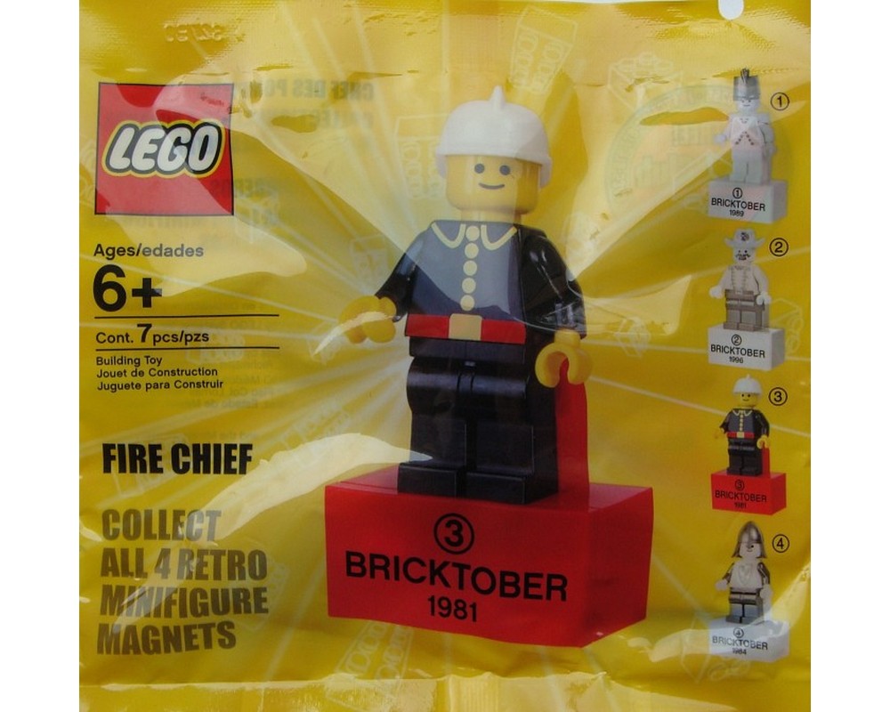 LEGO Set 2855045-1 Fire Chief (2010 Promotional > Bricktober ...