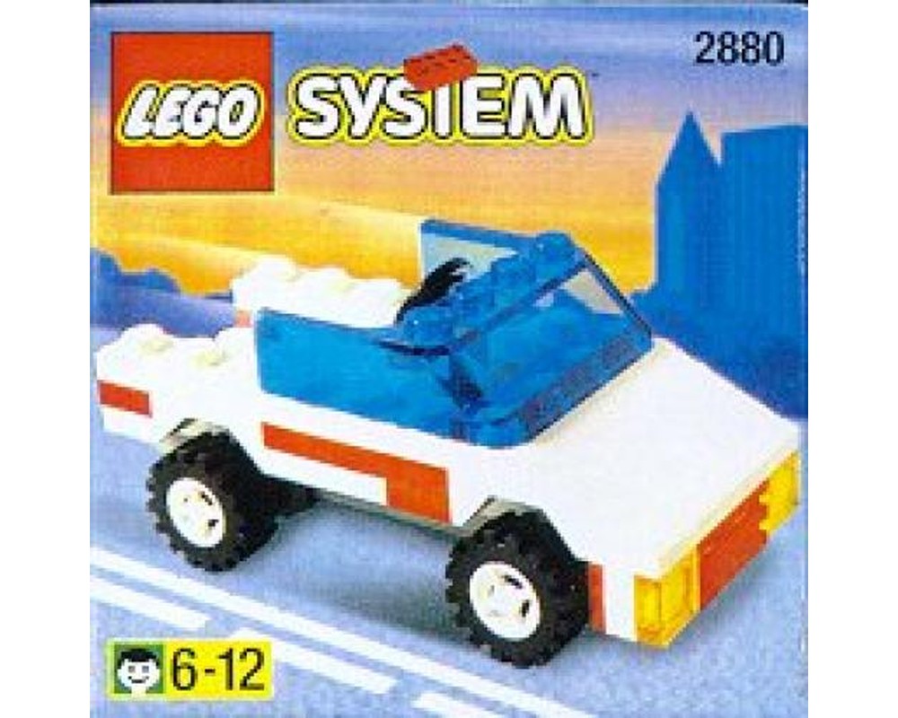 LEGO Set 2880-1 Open-Top Jeep (1997 Town > Classic Town) | Rebrickable ...