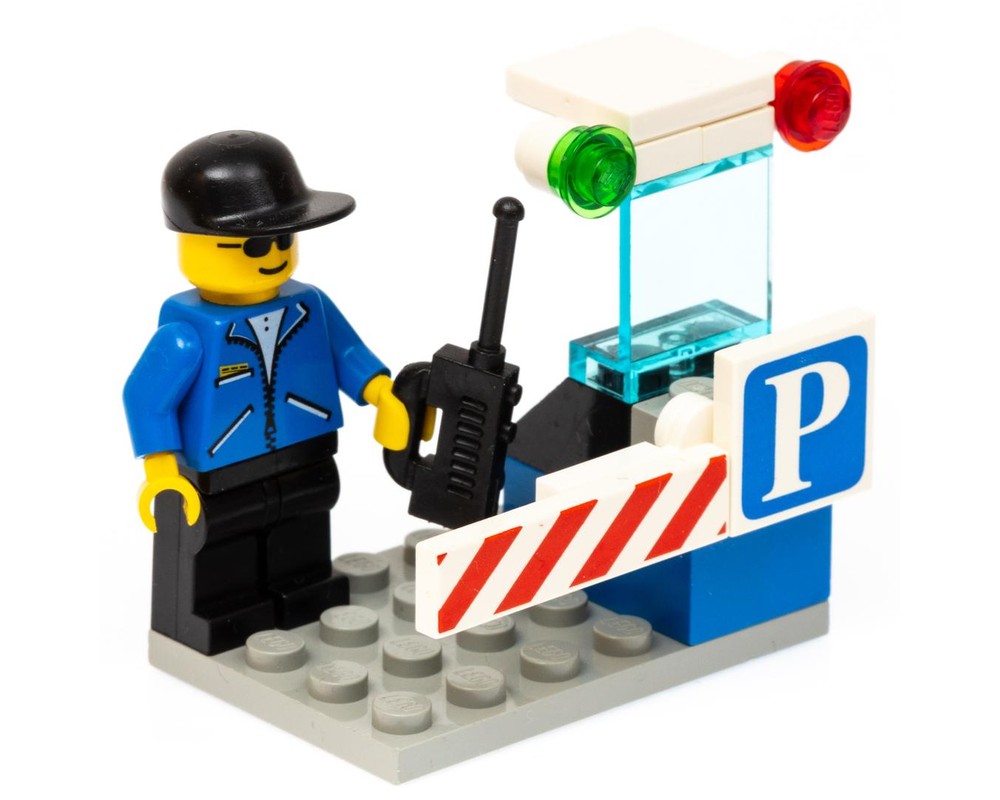 LEGO Set 2881-1 Parking Gate Attendant (1997 Town > Classic Town ...