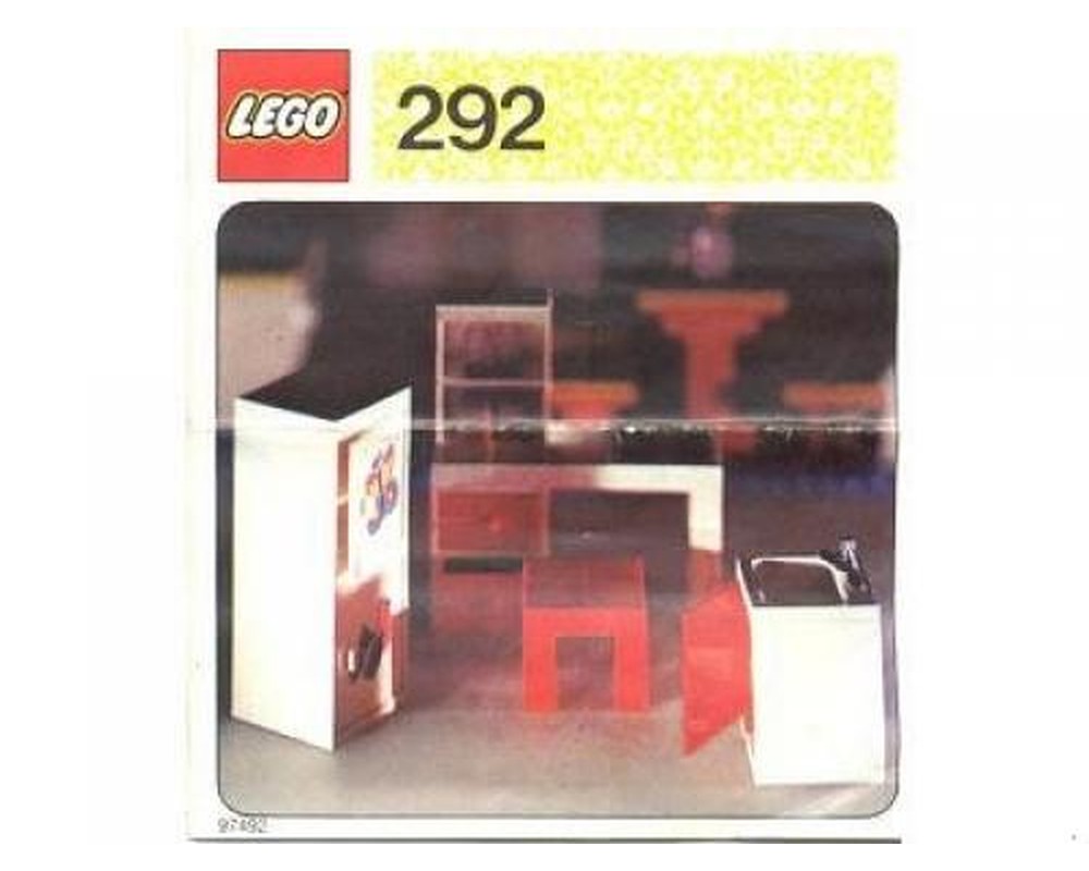 LEGO Set 292-1 Kitchen Sink and Cupboards (1973 Homemaker ...