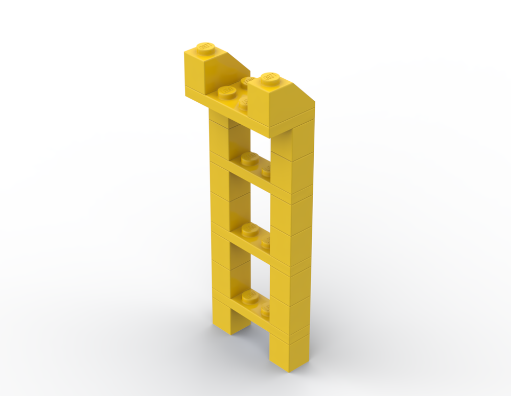 LEGO Set 297-1-s2 Ladder (1978 Homemaker) | Rebrickable - Build with LEGO