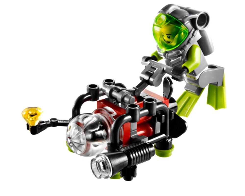 LEGO Set 30042-1 Mini Sub (2010 Atlantis) | Rebrickable - Build with LEGO