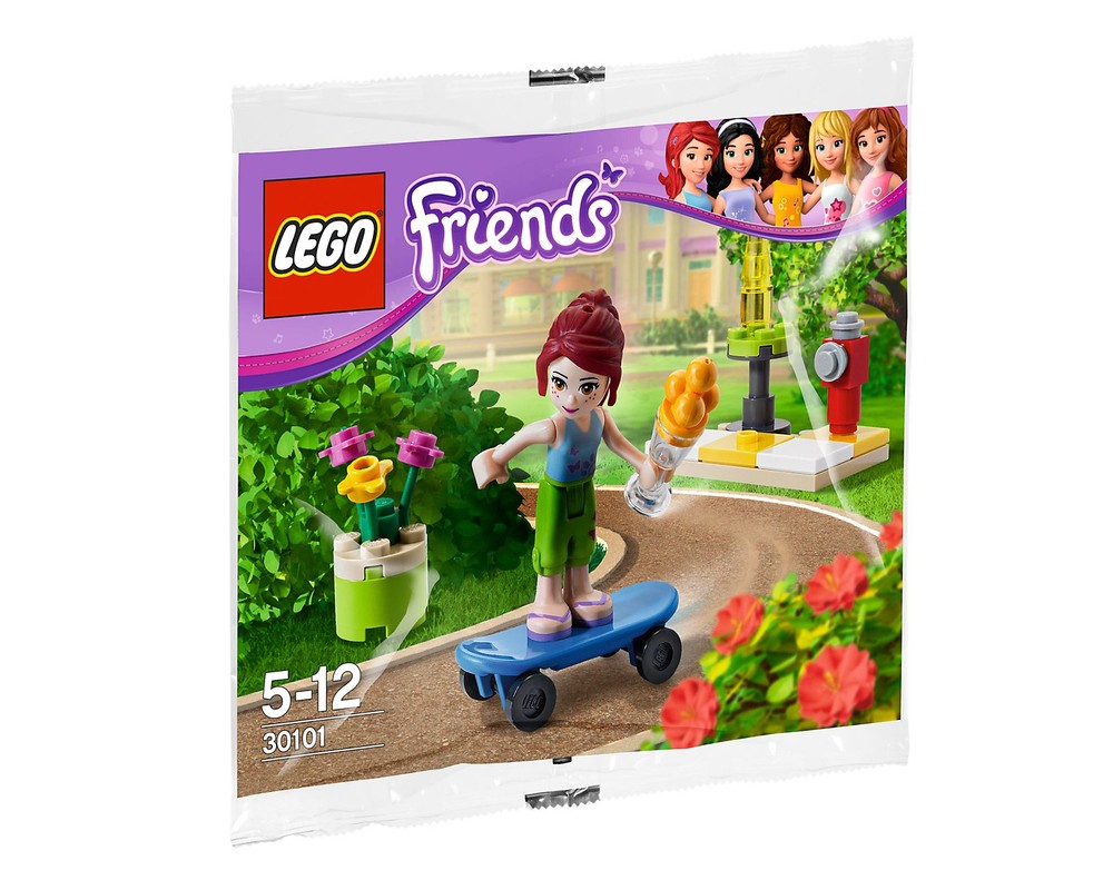 LEGO Set 30101-1 Skate Boarder (2012 Friends) | Rebrickable - Build ...