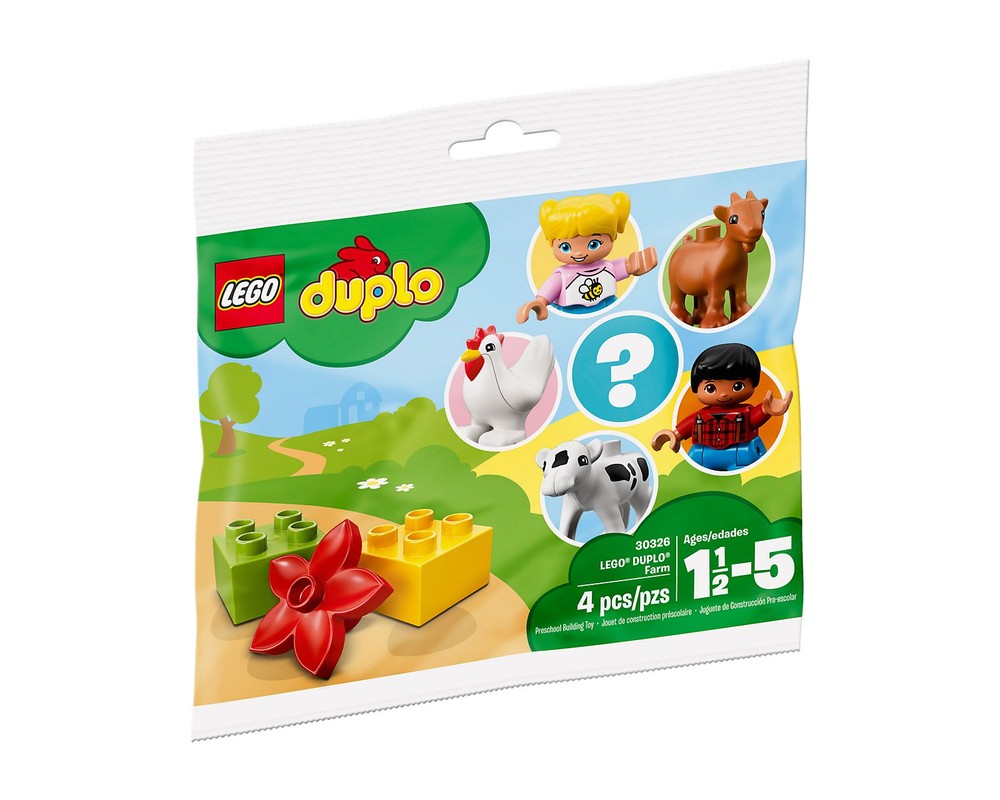 LEGO Set 30326-1 Farm - Chicken (2018 Duplo > Town) | Rebrickable ...