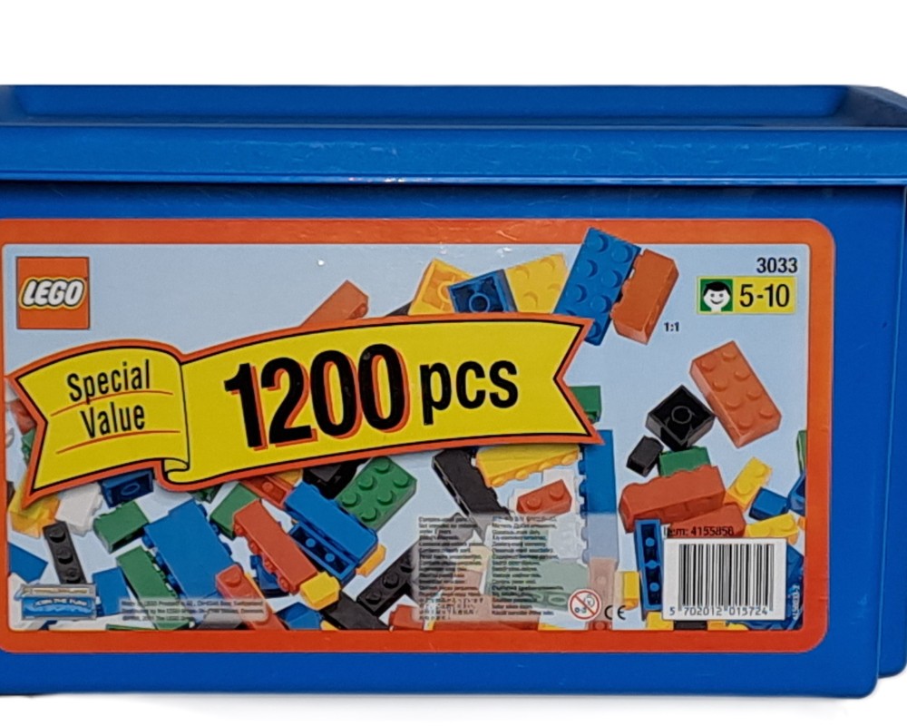 LEGO Set 3033-2 Basic Bulk Tub (Overseas Version) (2002 Universal ...