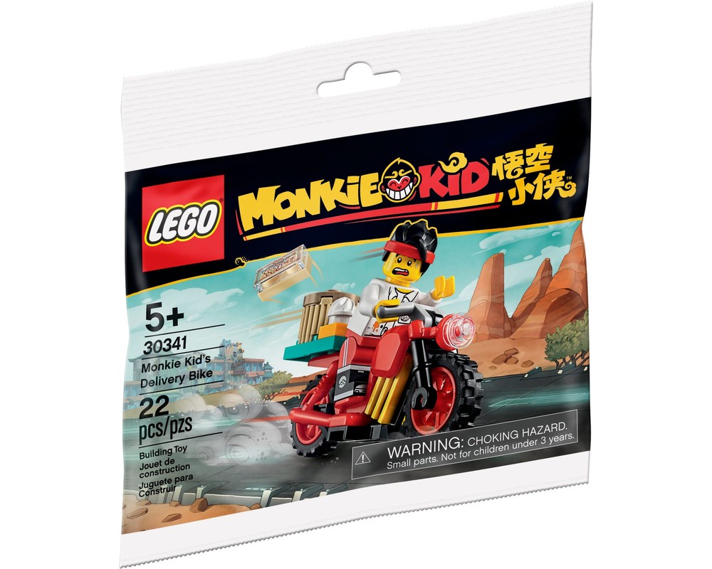 LEGO Set 30341-1 Monkie Kid's Delivery Bike (2020 Monkie Kid ...