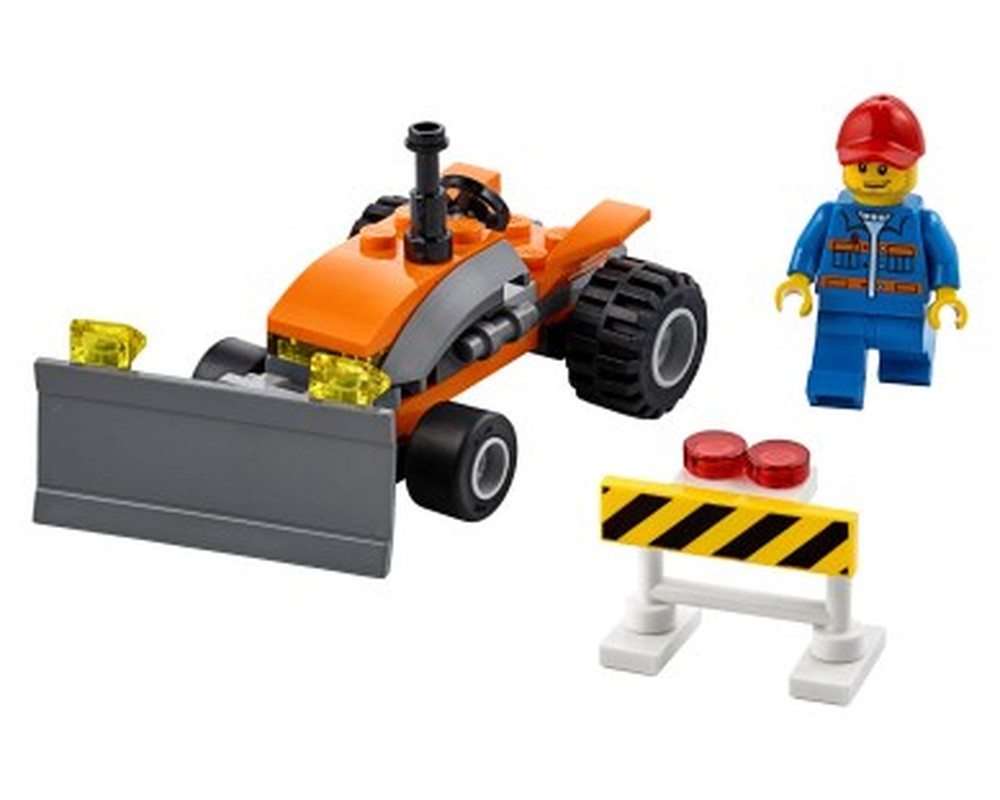 LEGO Set 30353-1 Tractor (2017 City > Construction) | Rebrickable ...