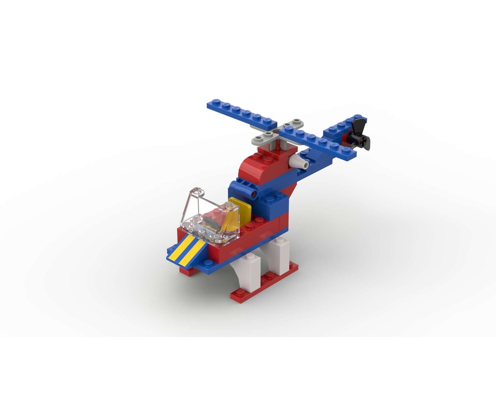 LEGO Set 3041-1-c5 Helicopter (1998 Universal Building Set > Classic ...