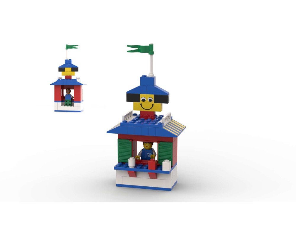 LEGO Set 3041-1-c7 Kiosk (1998 Universal Building Set > Classic Basic) | Rebrickable - Build ...