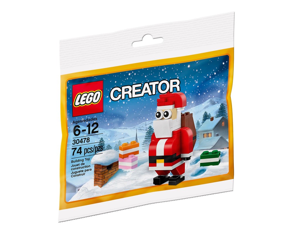 LEGO Set 30478-1 Jolly Santa (2017 Seasonal > Christmas > Creator ...
