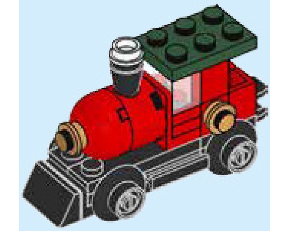 LEGO Set 30543-1-s1 Locomotive (2018 Seasonal > Christmas > Creator ...