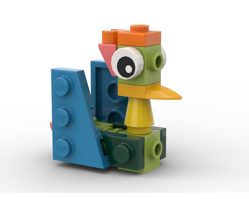 LEGO Set 30548-1-b1 Bird (2020 Other) | Rebrickable - Build with LEGO