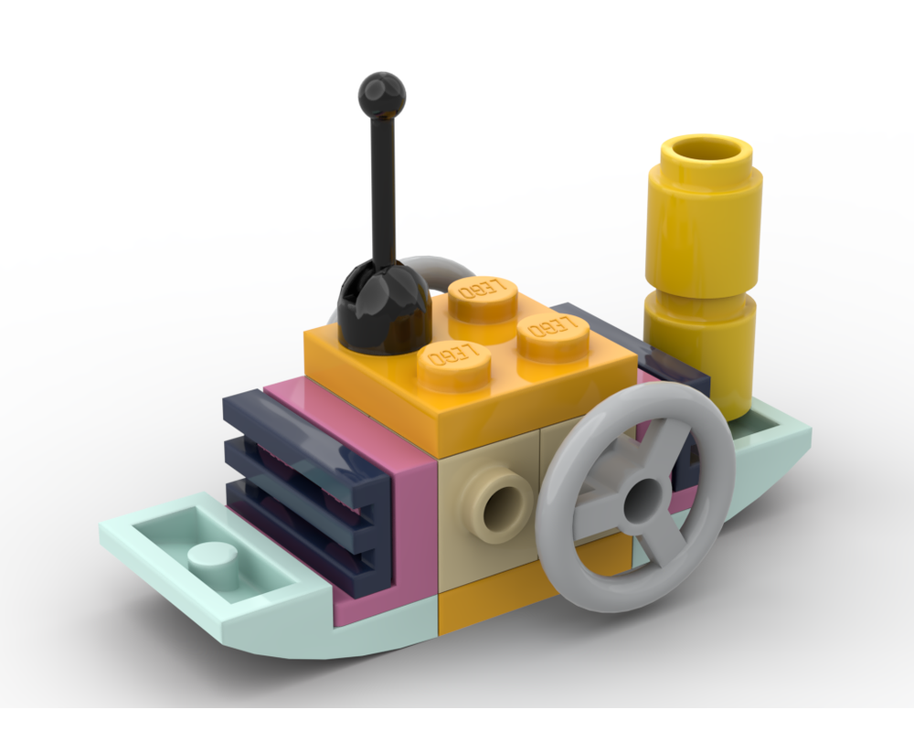 LEGO Set 30549-1-b1 Paddle Wheel Boat (2020 Other) | Rebrickable ...