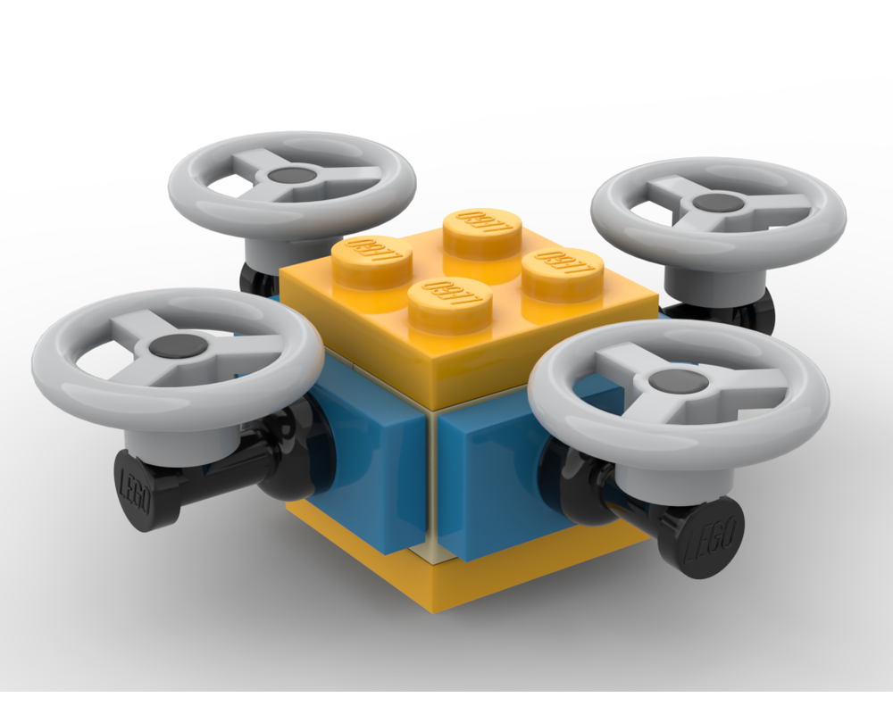 LEGO Set 30549-1-b4 Drone (2020 Classic) | Rebrickable - Build with LEGO